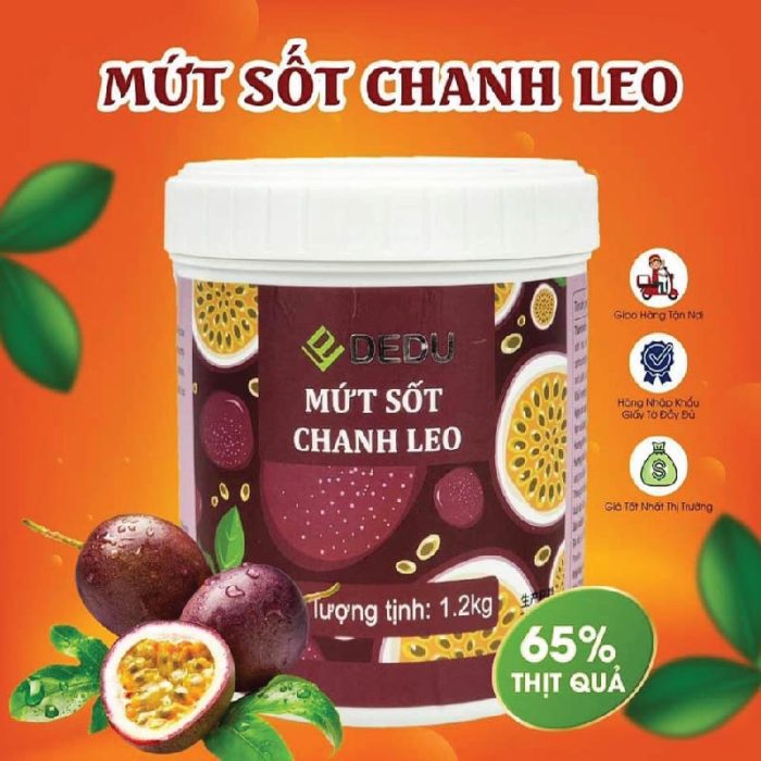 Mứt Chanh Leo DEDU - MÔ HÌNH VIỆT